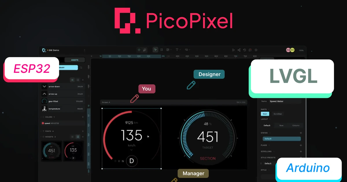 폰트 예제 - 템플릿 | PicoPixel